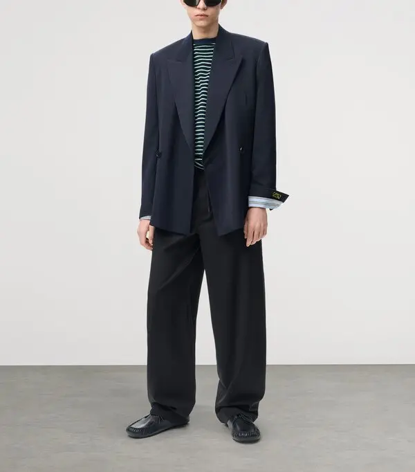 Loewe Wool-blend Drawstring Trousers