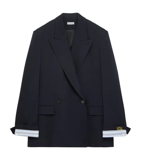 Loewe Double-breasted Jacket With Cuffs