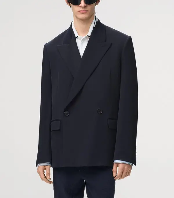 Loewe Double-breasted Jacket With Cuffs