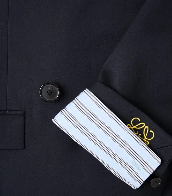 Loewe Double-breasted Jacket With Cuffs