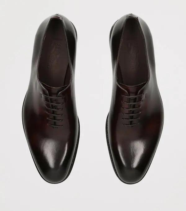 FERRAGAMO Leather Oxford Shoes
