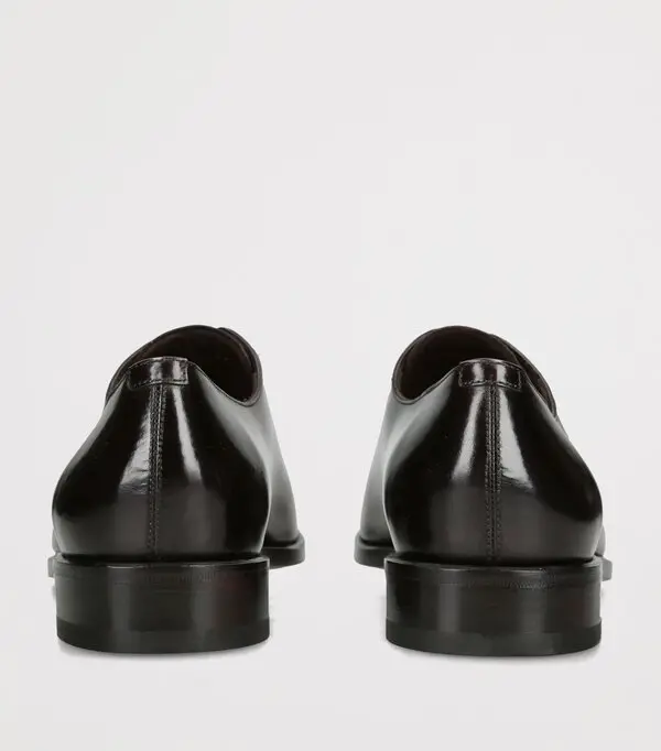 FERRAGAMO Leather Oxford Shoes
