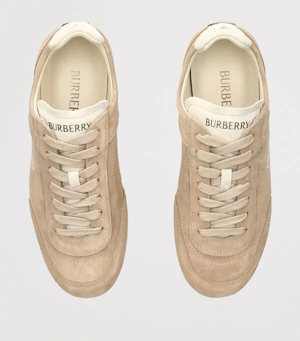 Burberry Leather Knight Low-top Sneakers