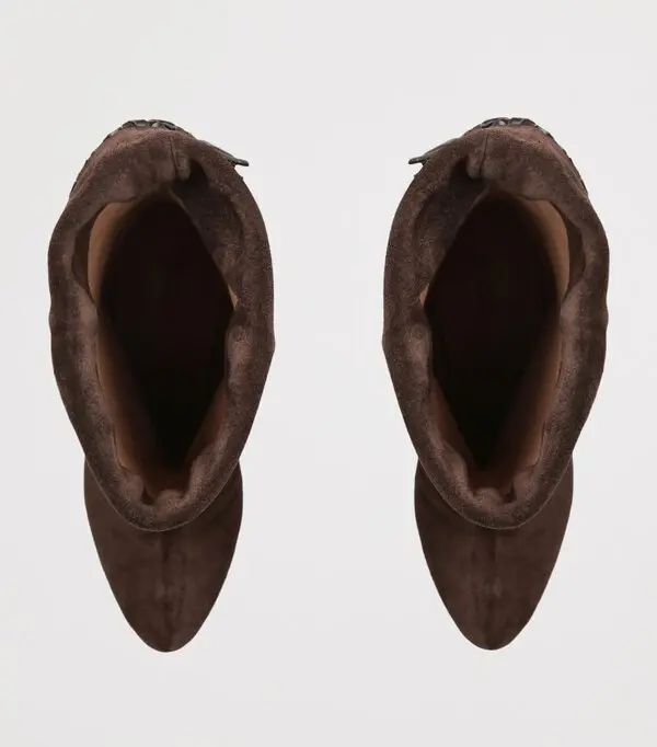 Isabel Marant Étoile Suede Dalby Heeled Boots 55