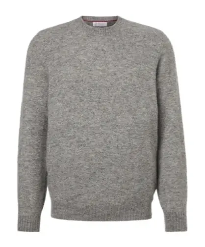 Brunello Cucinelli Crew Neck Knit Sweater