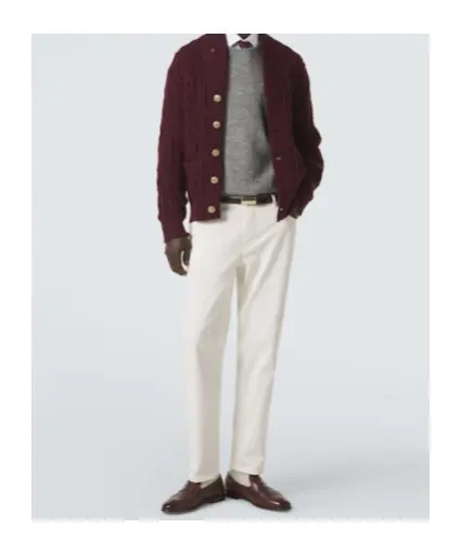 Brunello Cucinelli Crew Neck Knit Sweater