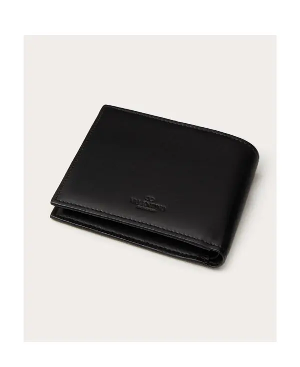 Valentino Garavani Neon Vltn Bi-fold Wallet