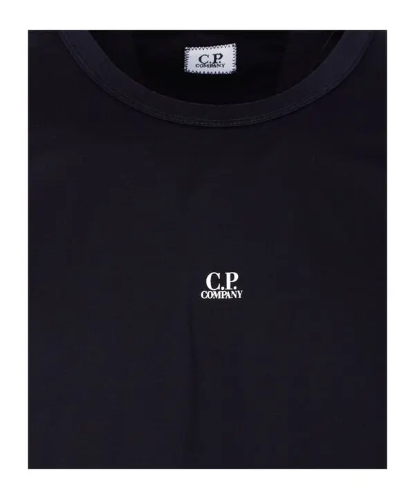 C.P. COMPANY Logo Crew Neck T-shirt