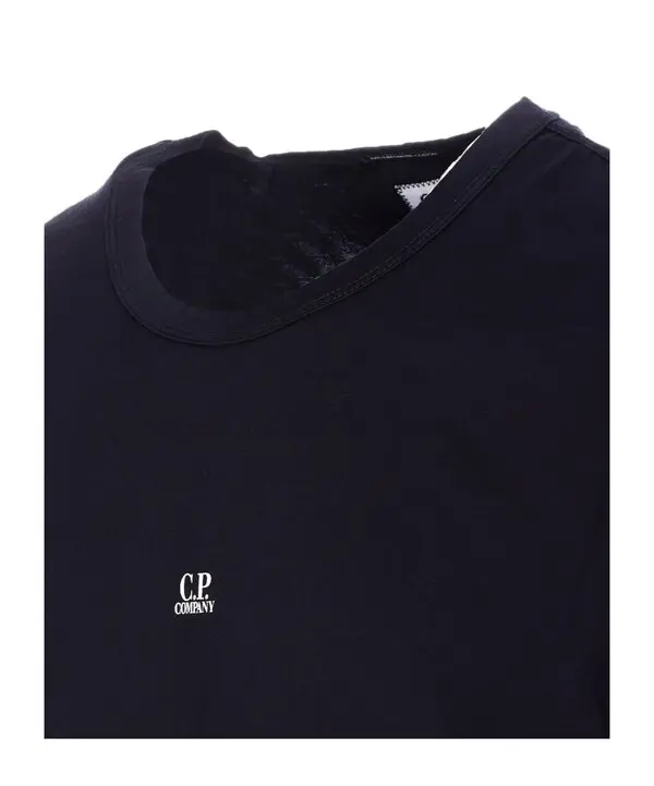 C.P. COMPANY Logo Crew Neck T-shirt