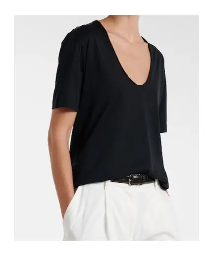TOTEME Cotton And Silk Jersey T-shirt
