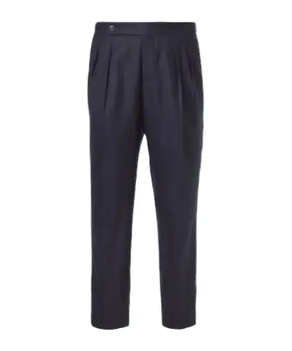 Brunello Cucinelli Wool And Silk Straight Pants