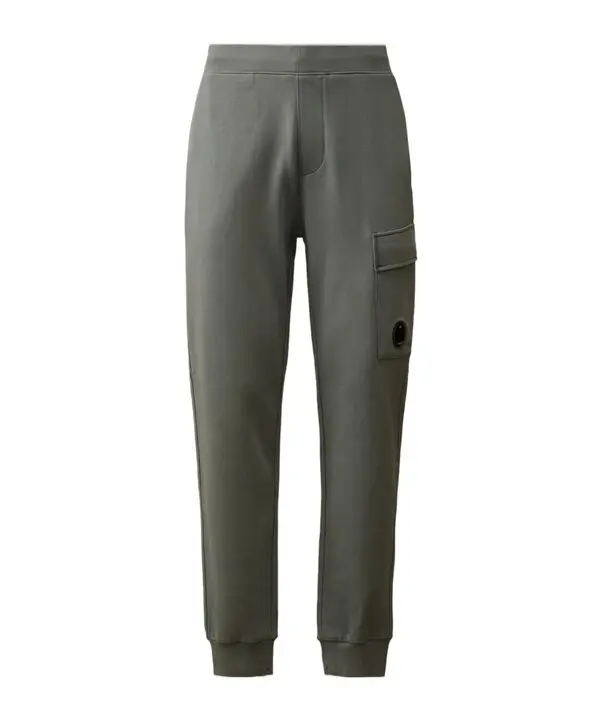 C.P. COMPANY Lens-detailed Sweatpants - Black