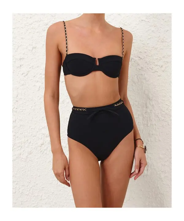 Zimmermann Roselight Chain Balconette Top