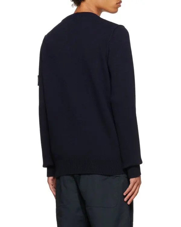Stone Island Compass-patch Knitted Jumper