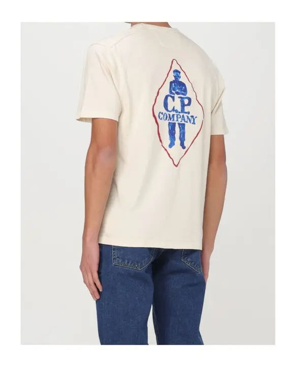 C.P. COMPANY Logo-printed Crewneck T-shirt