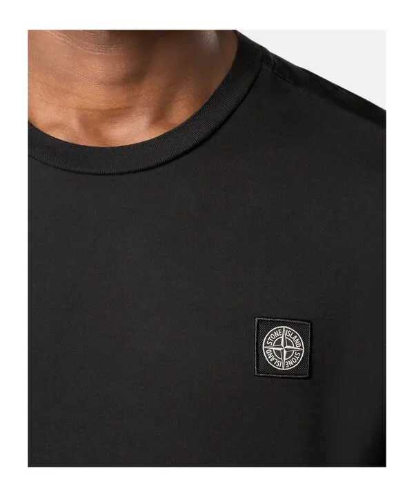 Stone Island Logo-patch Cotton Sweatshirt