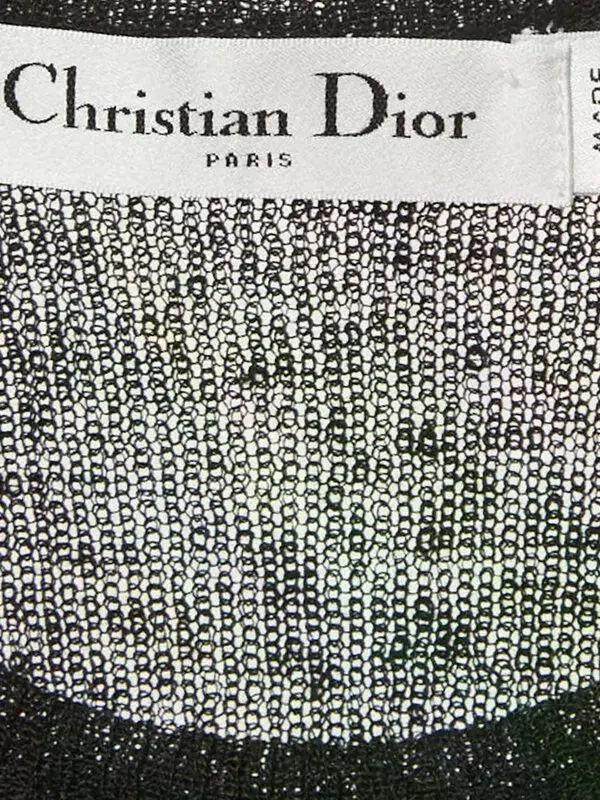 Dior Rib-knit Tank Top