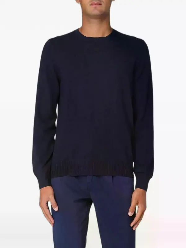 FAY Virgin Wool Crew Neck Sweater