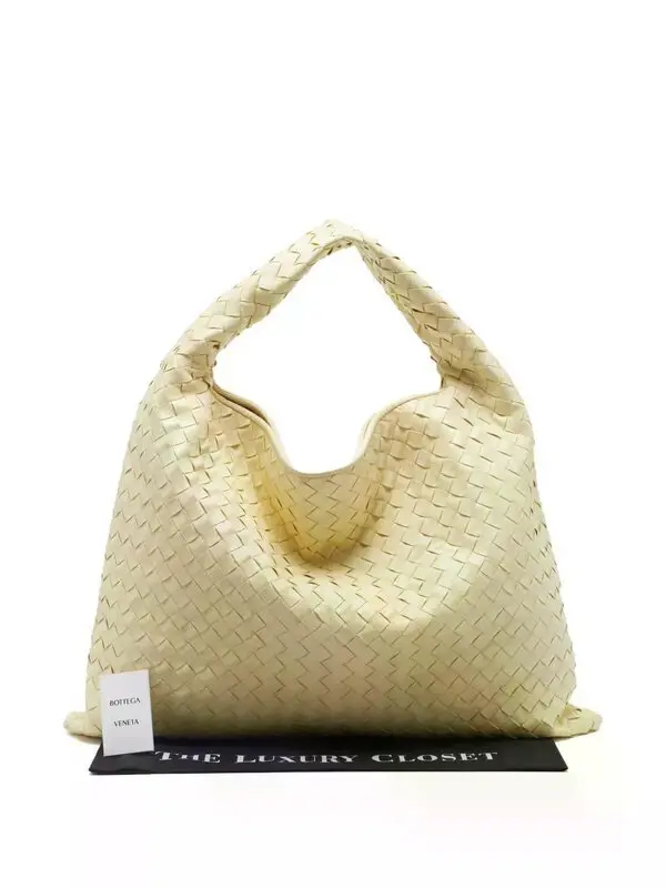 Bottega Veneta Hop Intrecciato Shoulder Bag - Neutrals