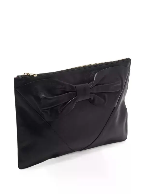 Red Valentino Leather Clutch Bag
