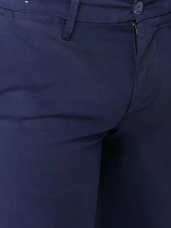 RE-HASH Stretch-cotton Chino Trousers - Blue