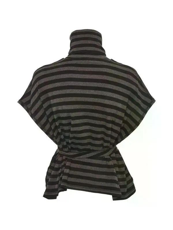 Sonia Rykiel Paris Striped Belted Top