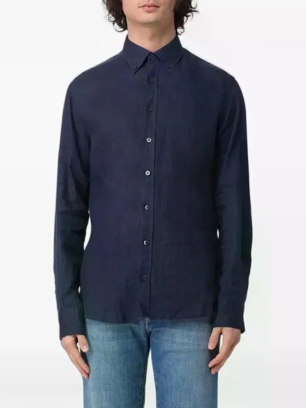COLMAR Button-down Linen Shirt