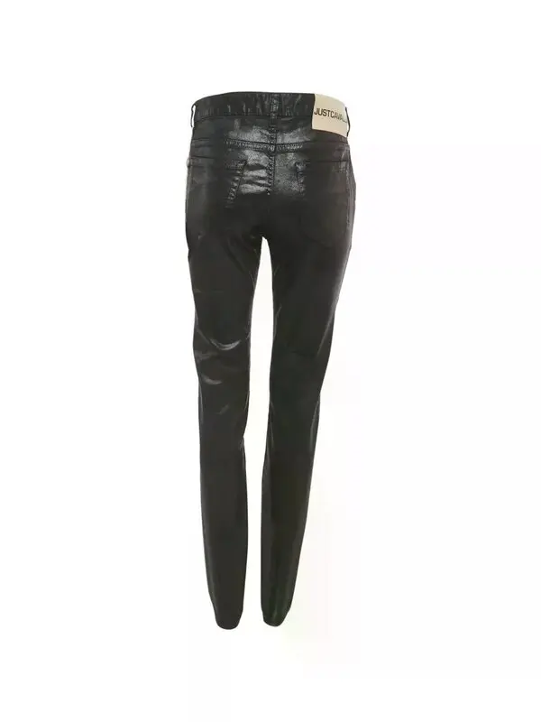 Just Cavalli Coated Slim-fit Jeans