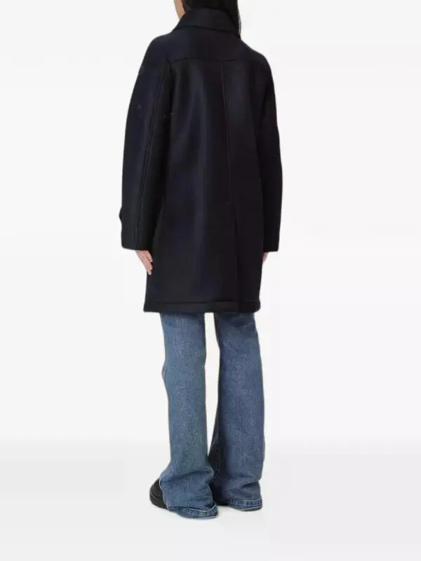 COLMAR Single-breasted Wool-blend Coat - Blue