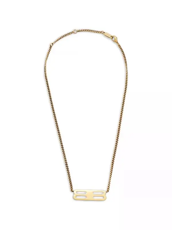 Balenciaga Bb Icon Chain Necklace