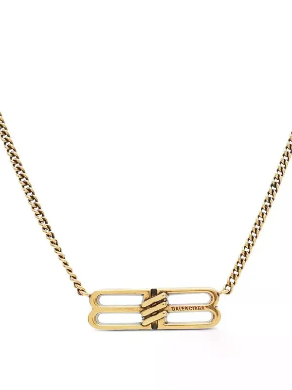 Balenciaga Bb Icon Chain Necklace