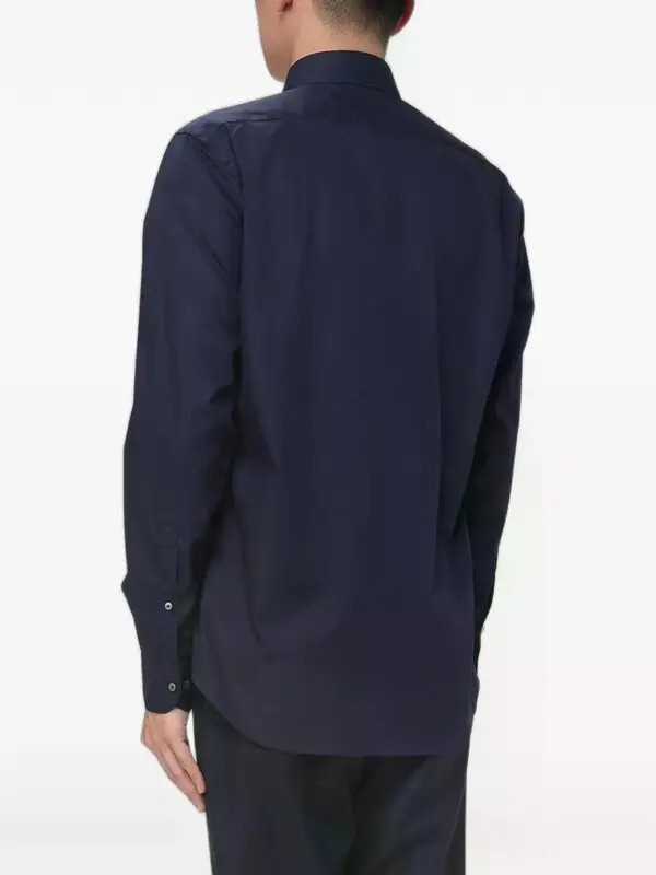 BROOKSFIELD Cotton-poplin Button-down Shirt