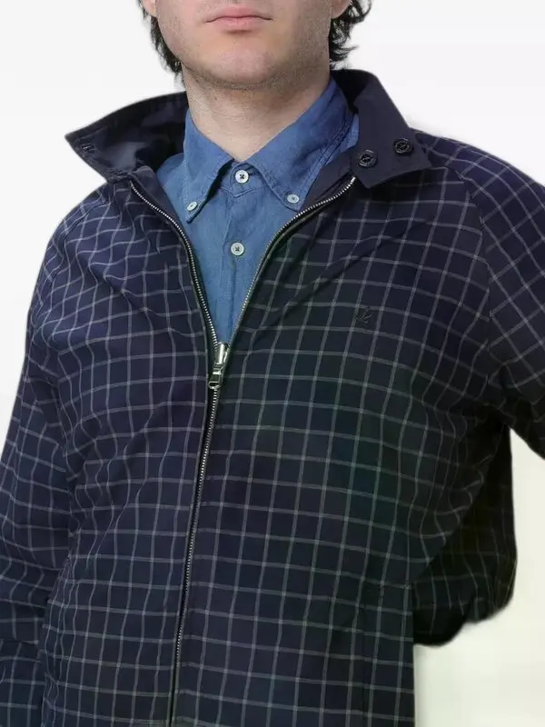 BROOKSFIELD Reversible Check-pattern Jacket