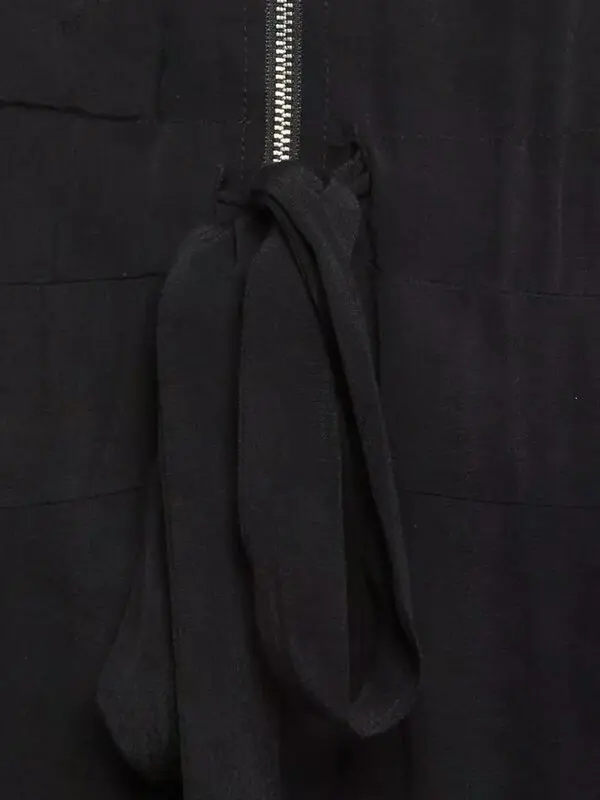 424 Zipped Hooded Maxi Dress
