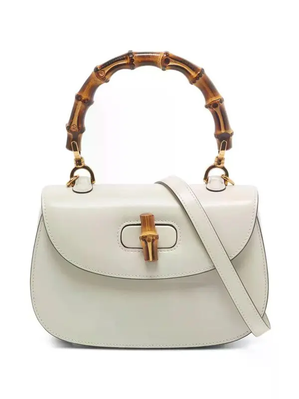 Gucci Bamboo 1947 Tote Bag - White