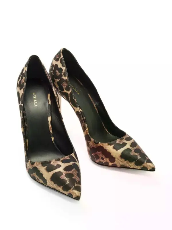 LE SILLA Eva Leopard-print Pumps