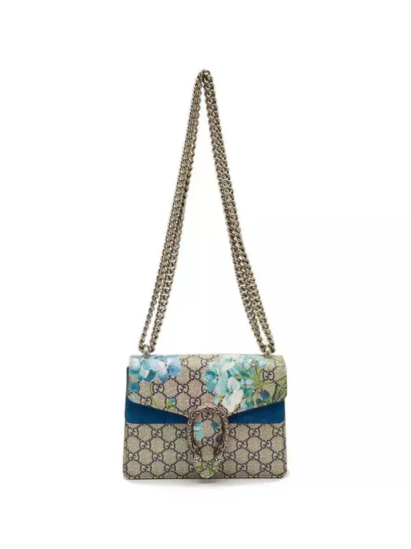 Gucci Mini Dionysus Gg Supreme Shoulder Bag - Neutrals