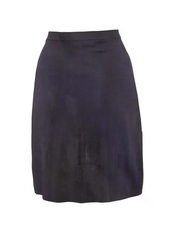 FERRAGAMO Pleated Mini Skirt - Blue