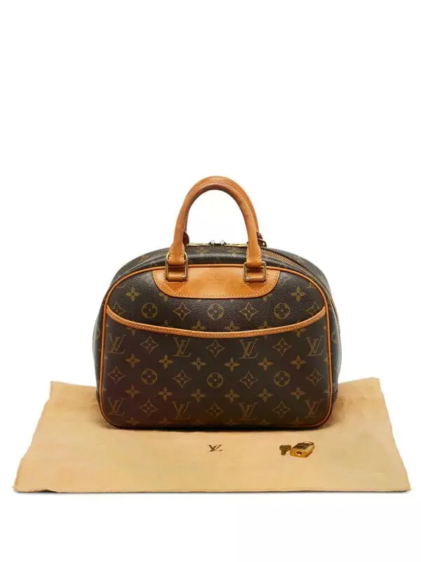 LOUIS VUITTON Trouville Monogram Handbag - Brown