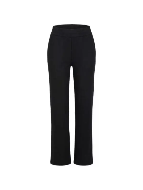 Emporio Armani Logo Embellished Track Pants - Black