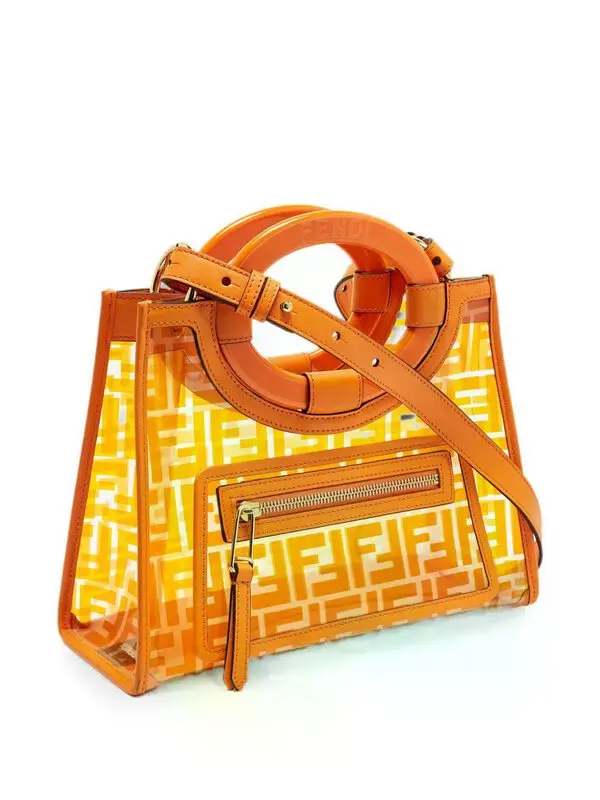 Fendi Small Runaway Ff-motif Tote Bag