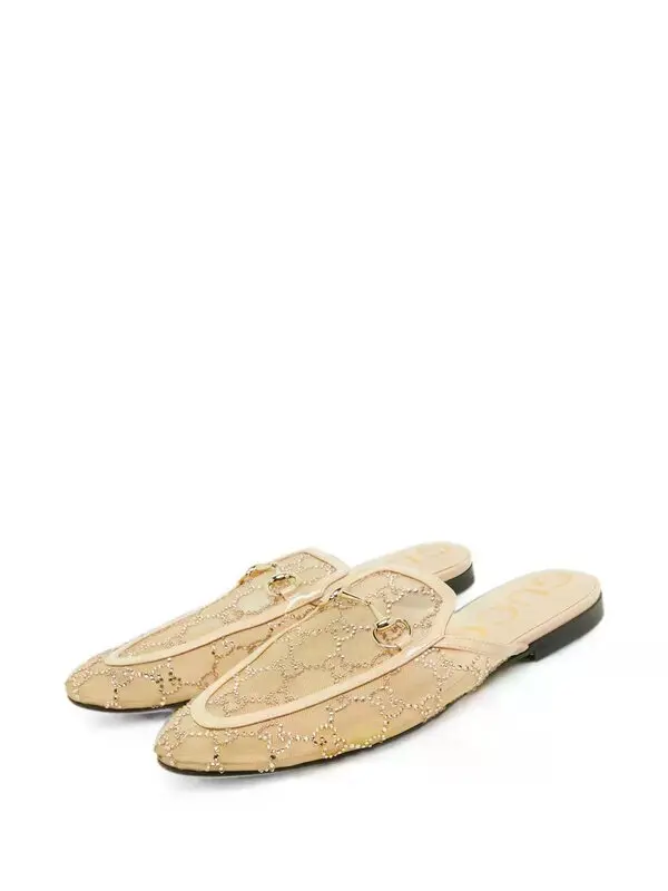 Gucci Princetown Horsebit Embellished Mules