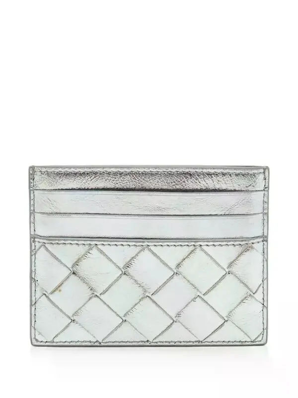 Bottega Veneta Intrecciato Leather Card Holder