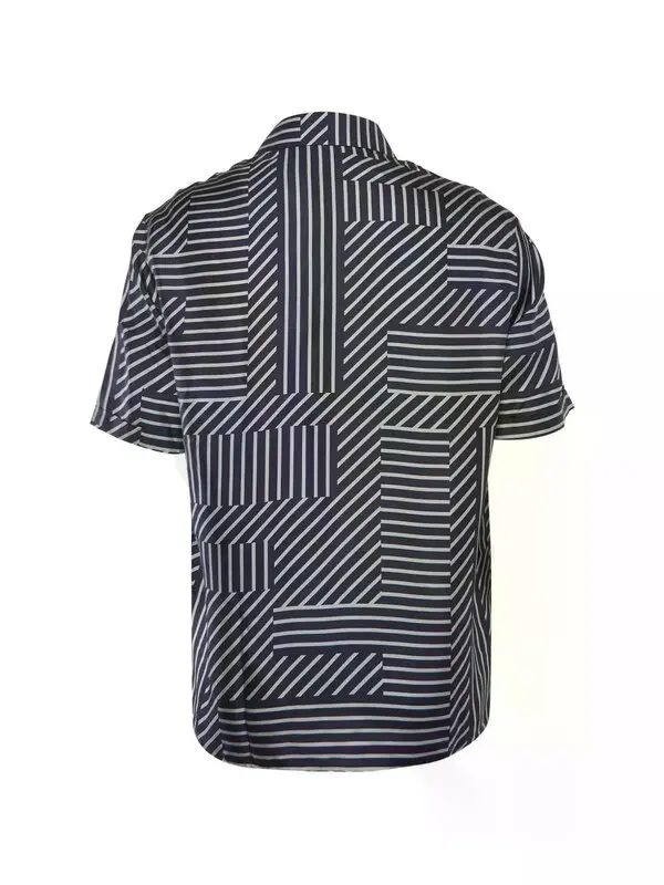 Fendi Striped Silk Shirt