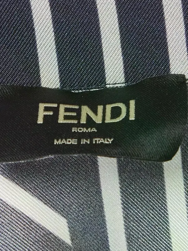 Fendi Striped Silk Shirt