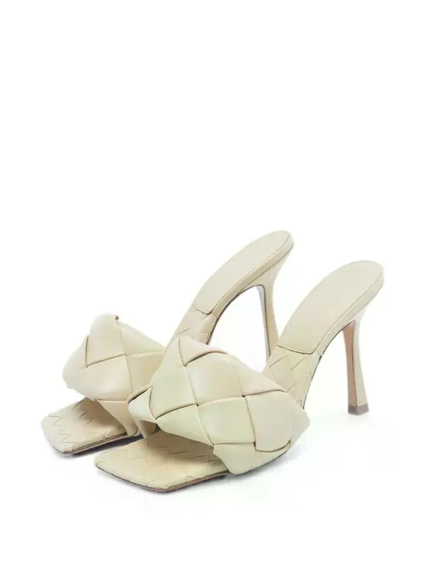 Bottega Veneta Lido Heeled Sandals