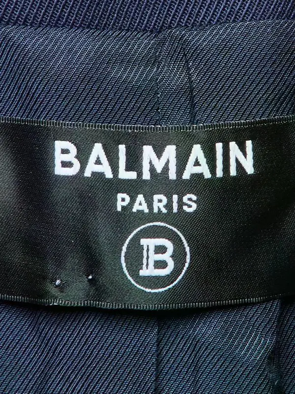 Balmain Double-breasted Wool Blazer