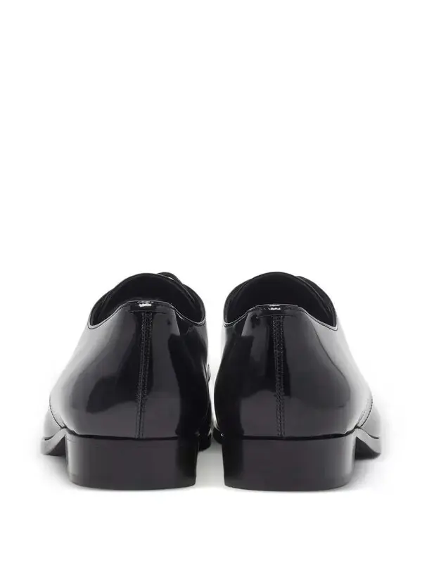 Saint Laurent Glossy Derby Shoes