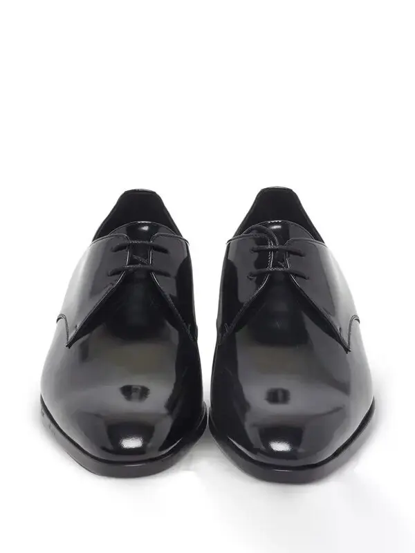 Saint Laurent Glossy Derby Shoes