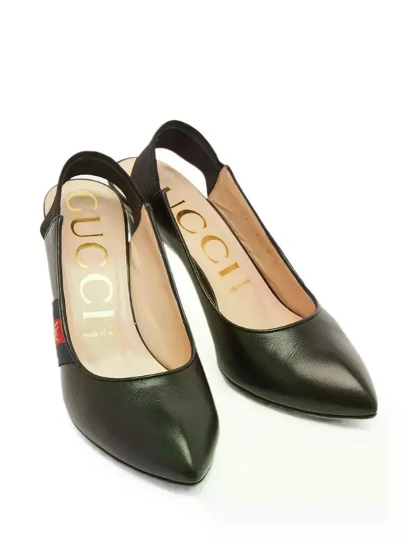 Gucci Sylvie Heeled Pumps